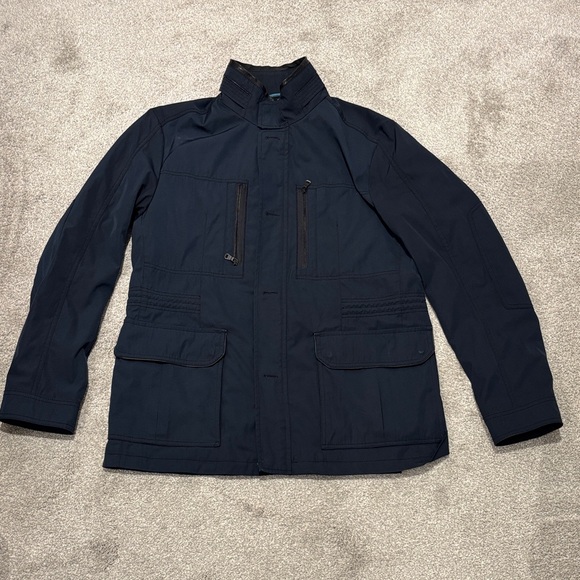 Hugo Boss | Jackets & Coats | Hugo Boss Navy Military Jacket | Poshmark